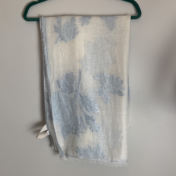 LOFT | Accessories | Large Loft Linen Blend Scarf | Poshmark